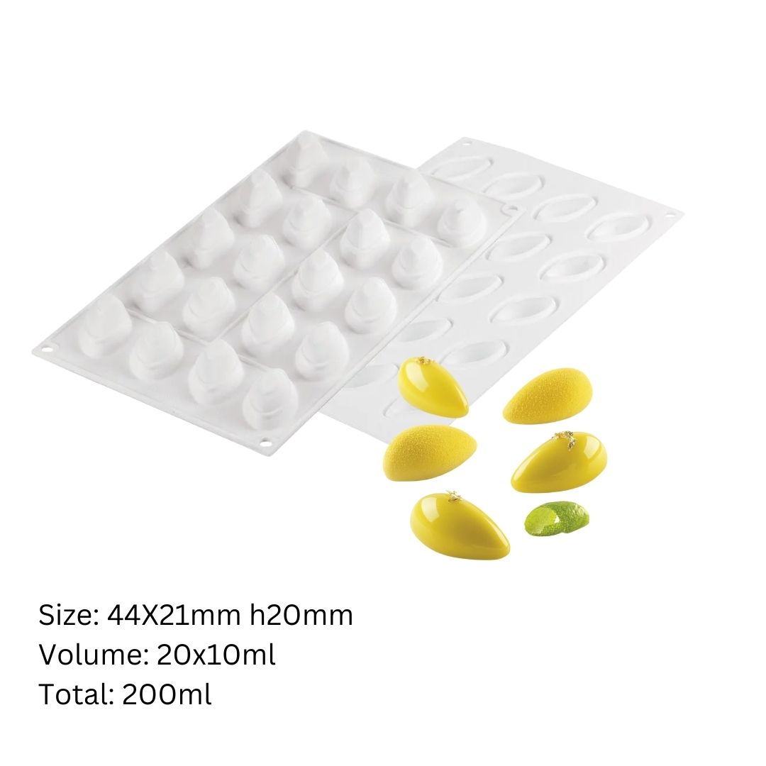 QUENELLE 10 - SILICONE MOULD - Sejati Bakery